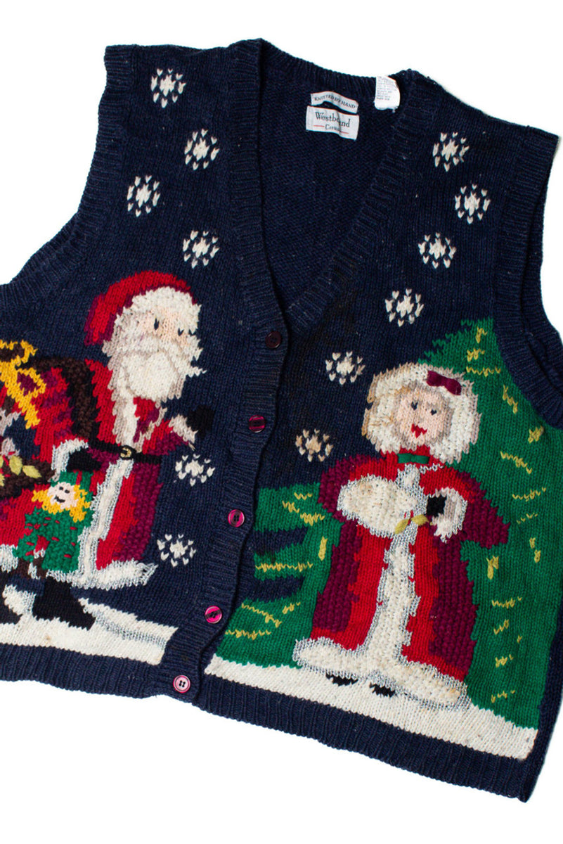 Vintage The Claus' Ugly Christmas Vests (1990s) – Ragstock