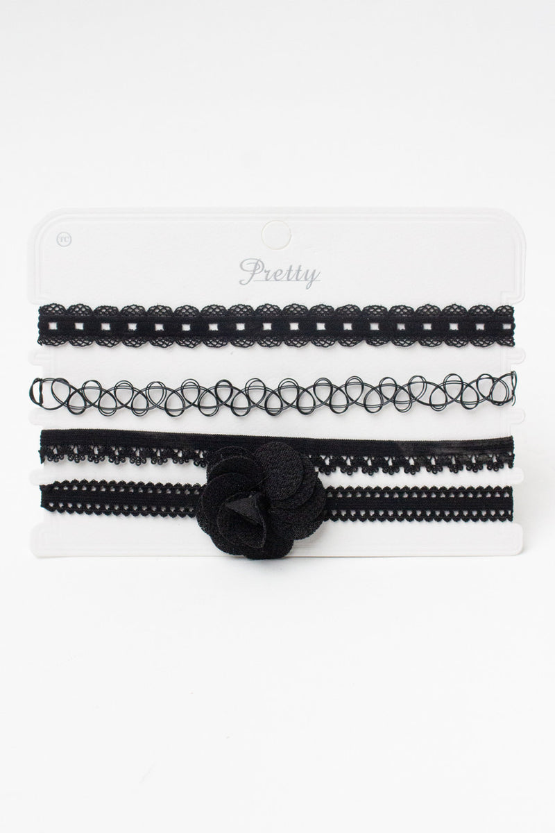 Rose Lace Choker Set – Ragstock