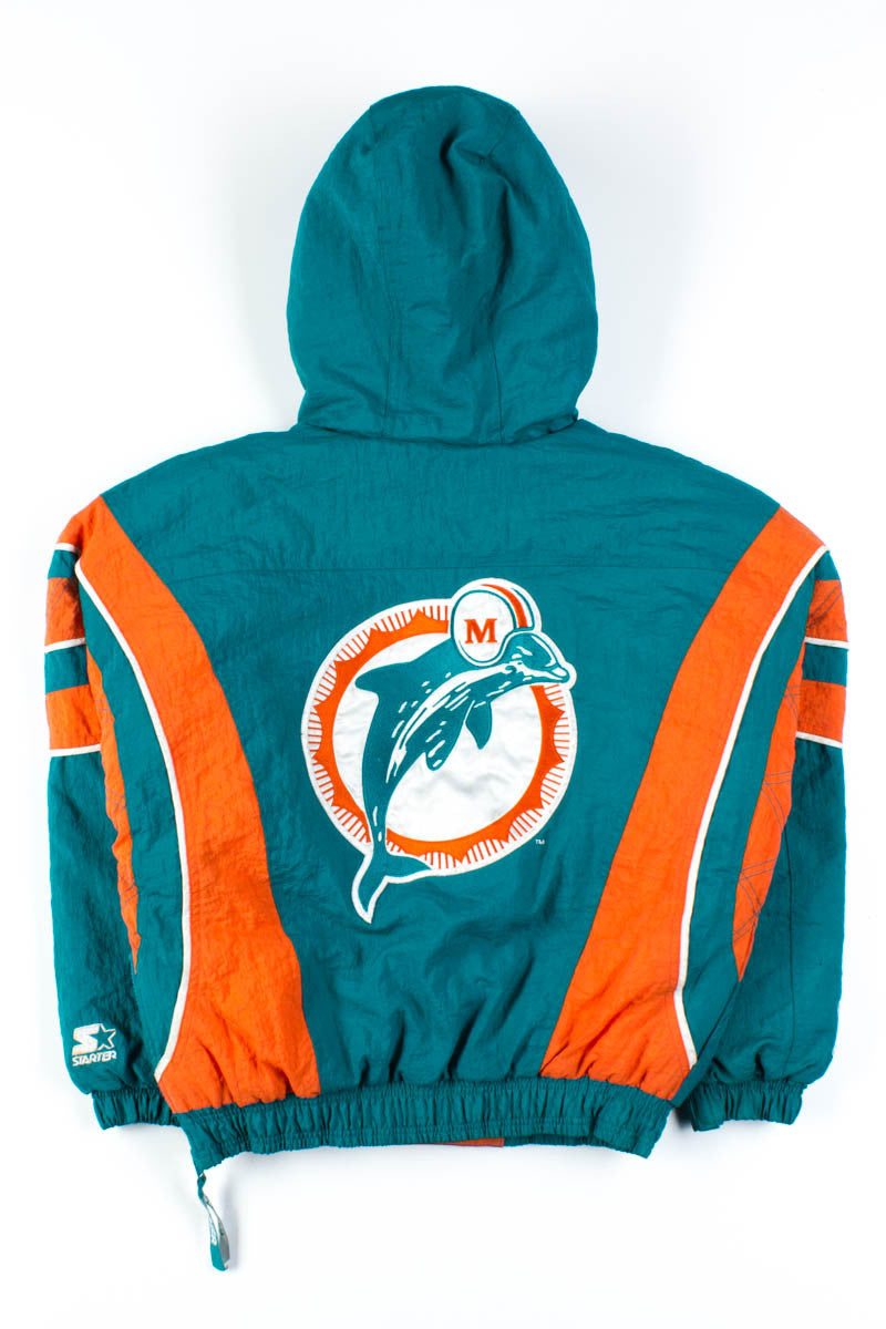 Miami Dolphins Pullover Starter Jacket – Ragstock