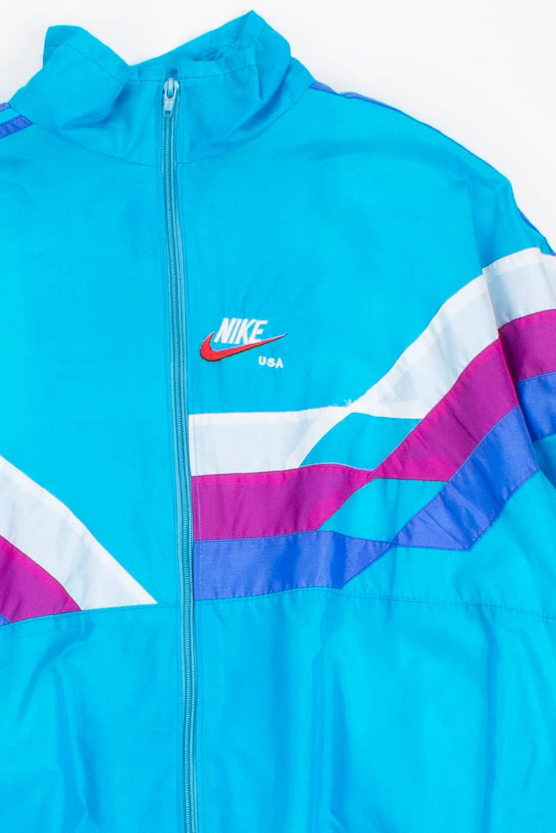 Turquoise Vintage Nike Windbreaker 1 – Ragstock
