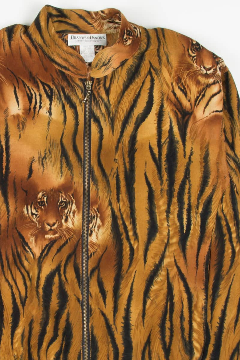 90s Tiger Print Jacket 18820 – Ragstock