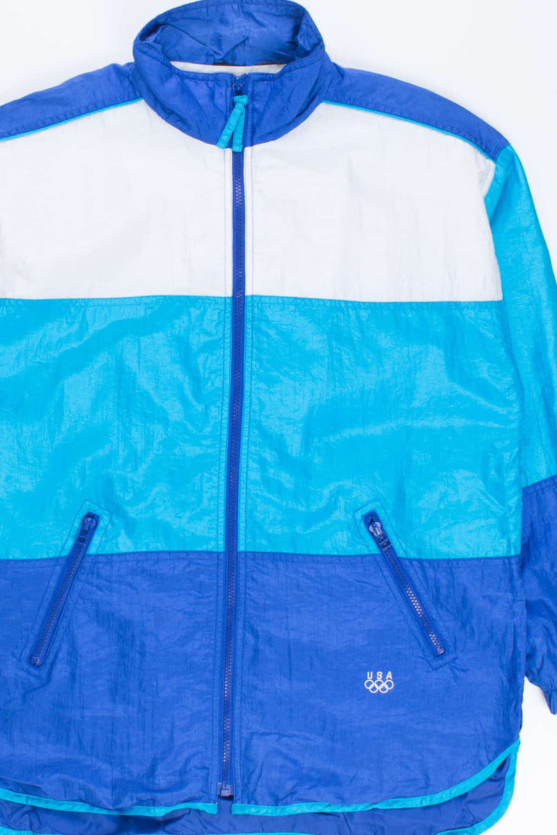 Olympic Colorblock Windbreaker – Ragstock