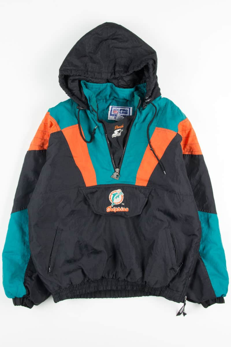 90s Miami Dolphins Starter Jacket – Ragstock 90s Miami Dolphins Starter Jacket – Ragstock