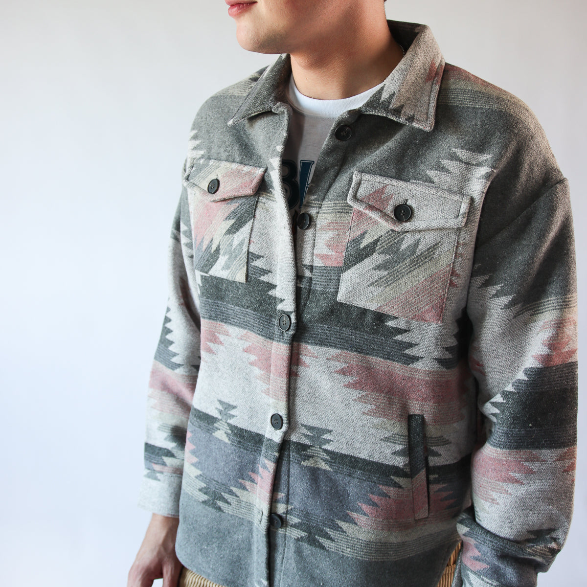 Southwest Print Shacket – Ragstock