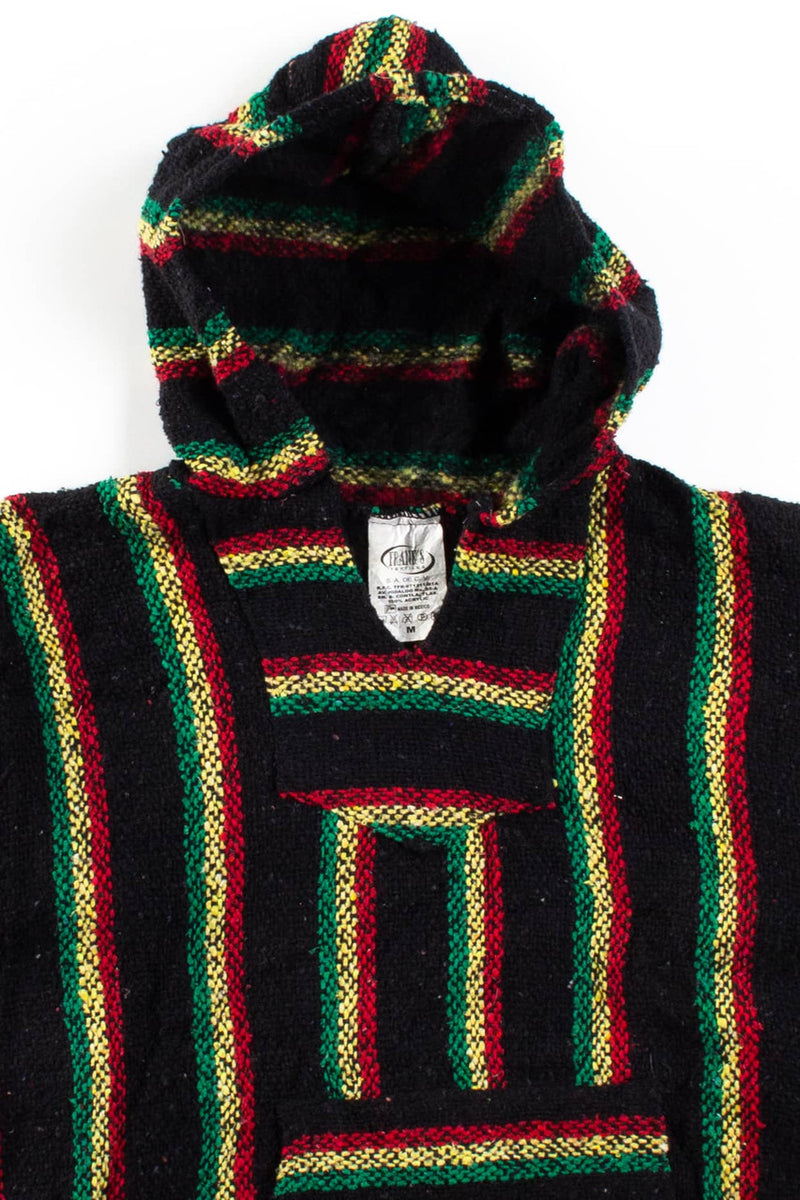 Vintage Rasta Baja Hoodie – Ragstock