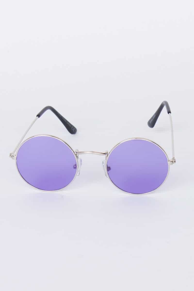 Colored Lens Small Circle Sunglasses – Ragstock