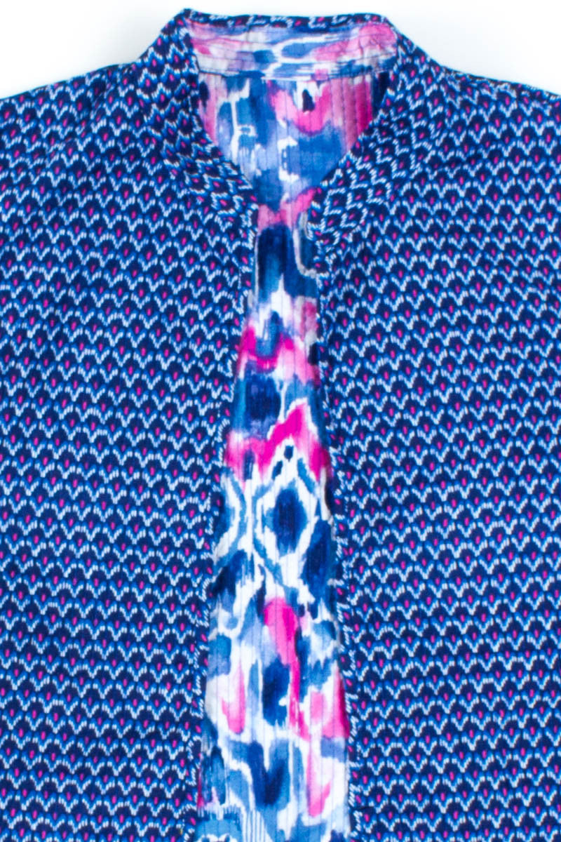 Indigo Reversible Throw Jacket – Ragstock