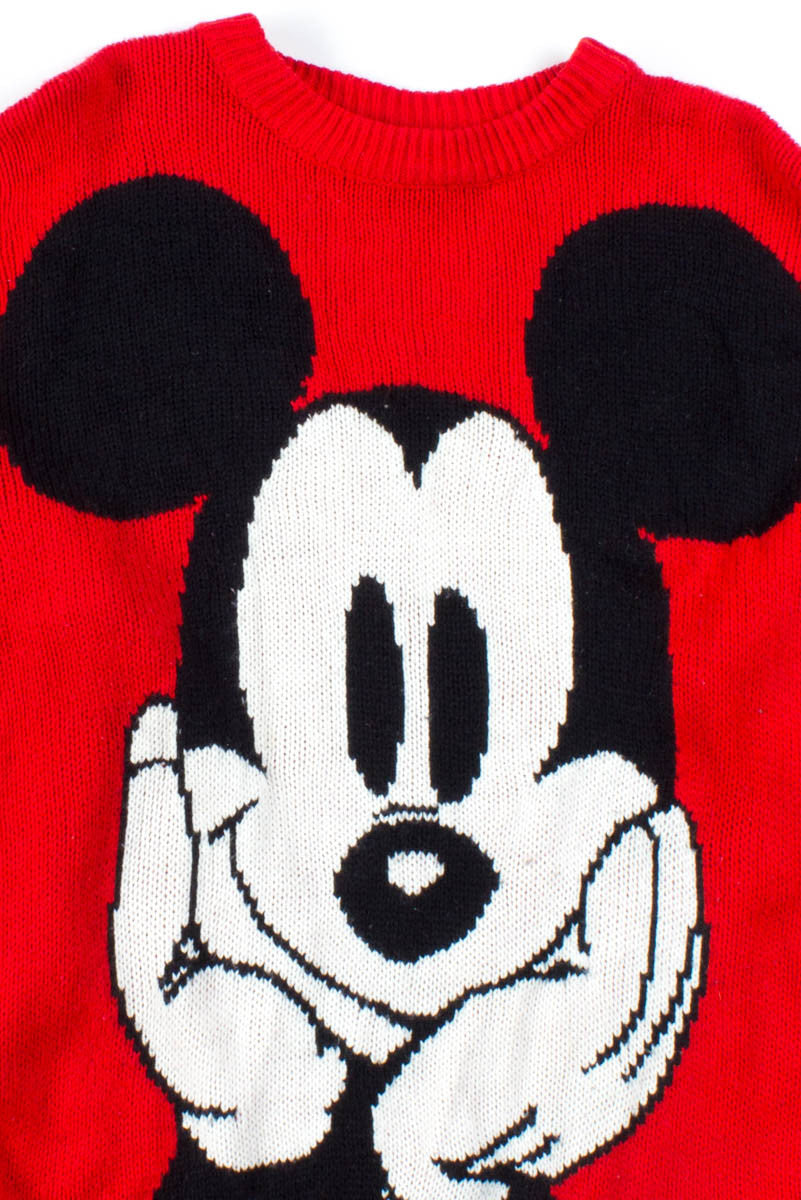 Red Mickey Sweater – Ragstock
