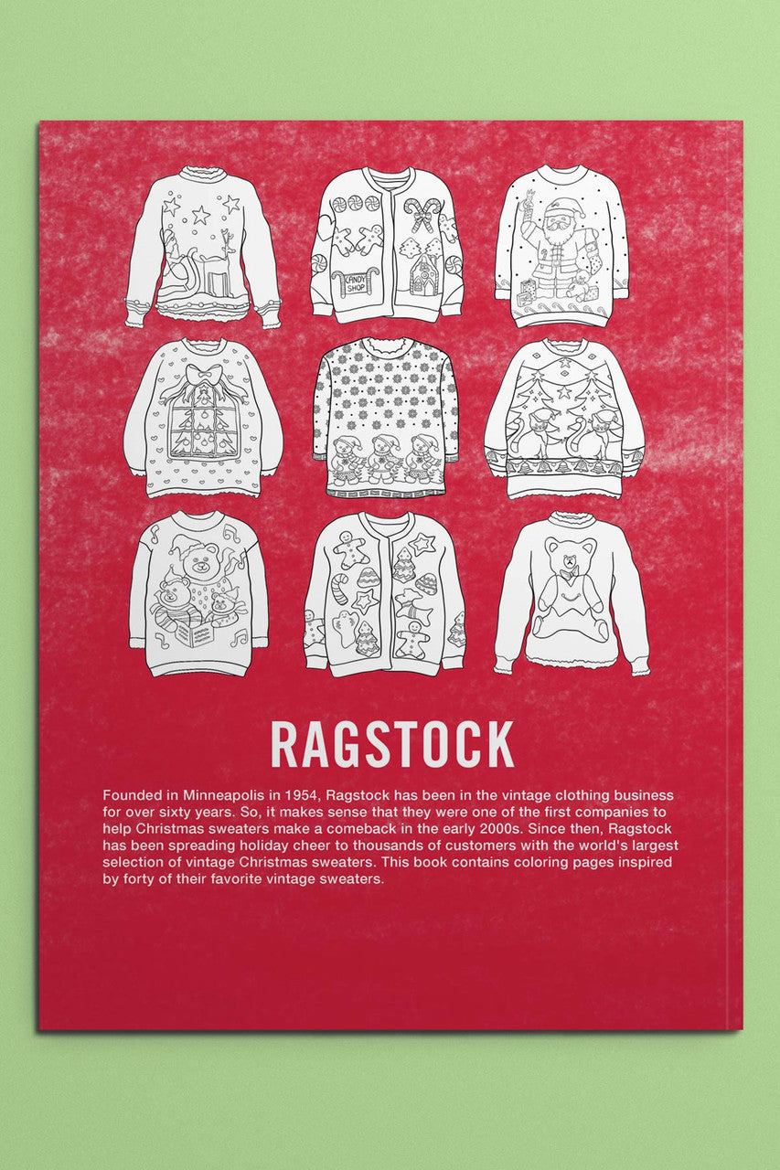 sweater coloring book