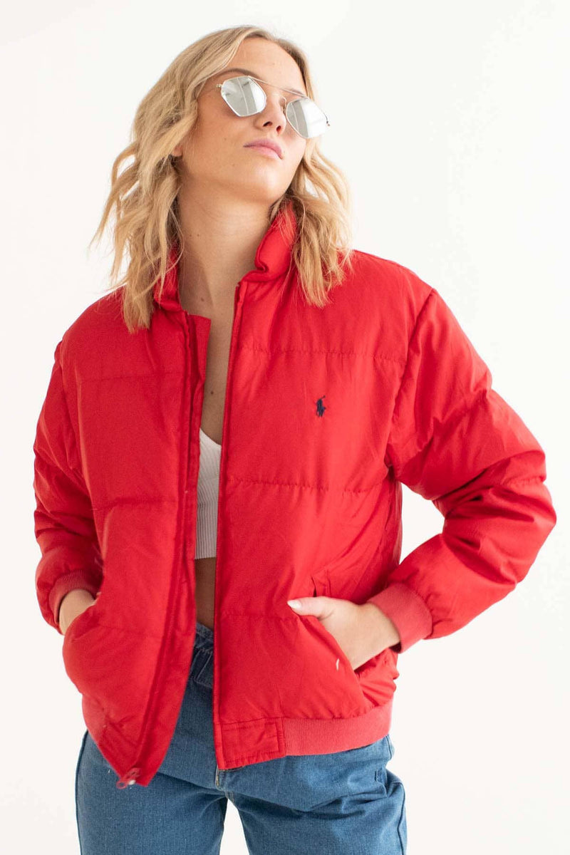 Red Polo Puffer Jacket – Ragstock