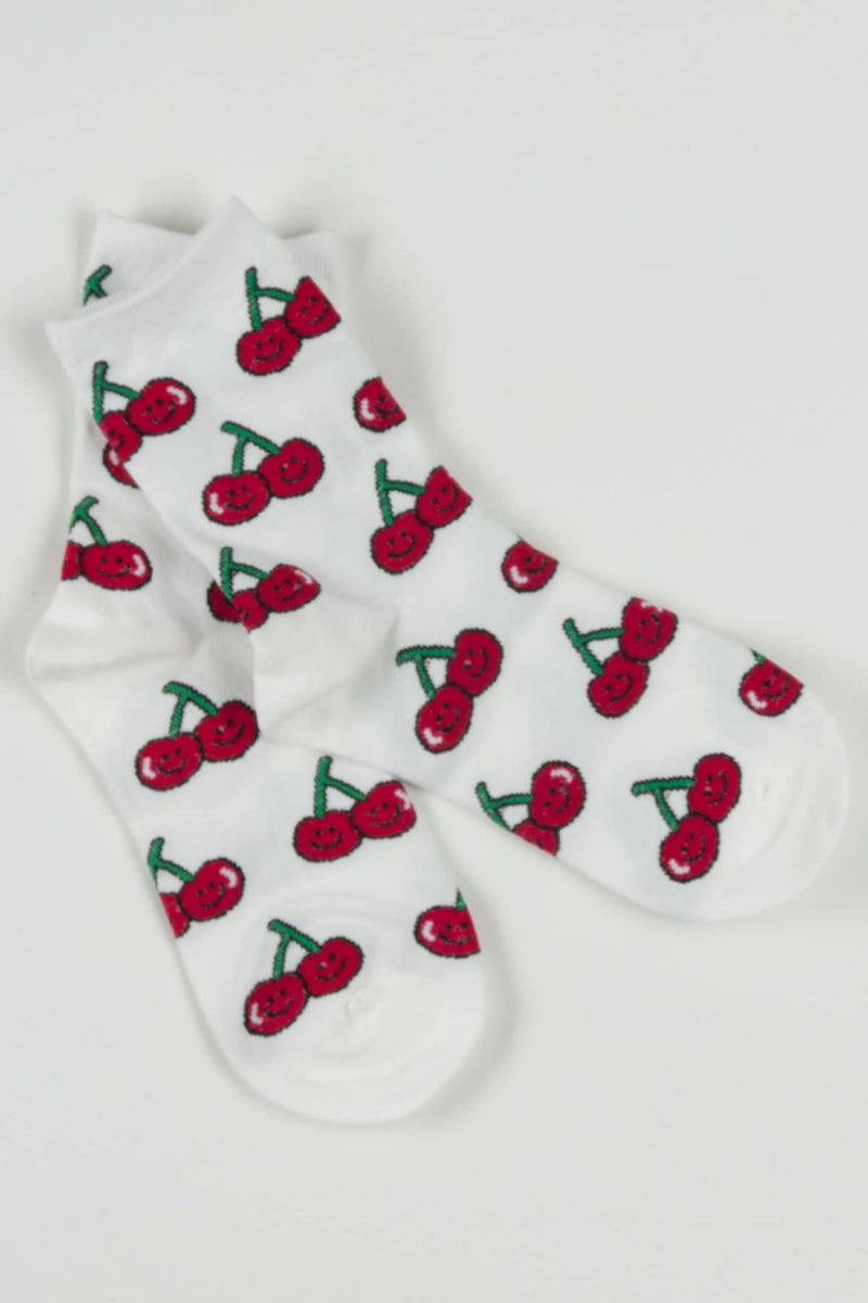 Smiling Cherries Socks – Ragstock