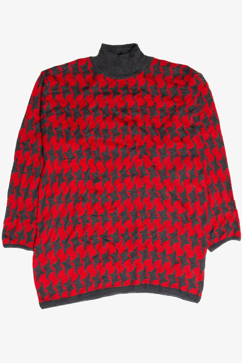 Recycled Red 80s Style Sweater – Ragstock