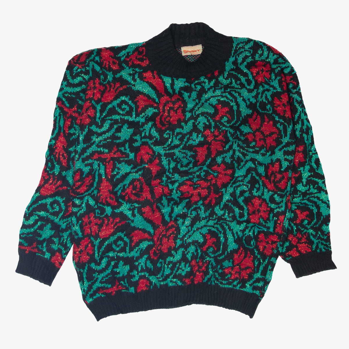 Vintage Spunky 80s Rose Sweater (1980s) – Ragstock