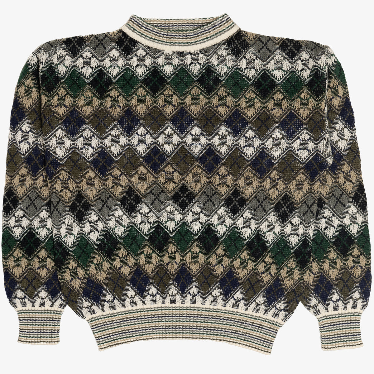 Vintage Classics By Palmhead Argyle 80s Sweater (1980s) – Ragstock