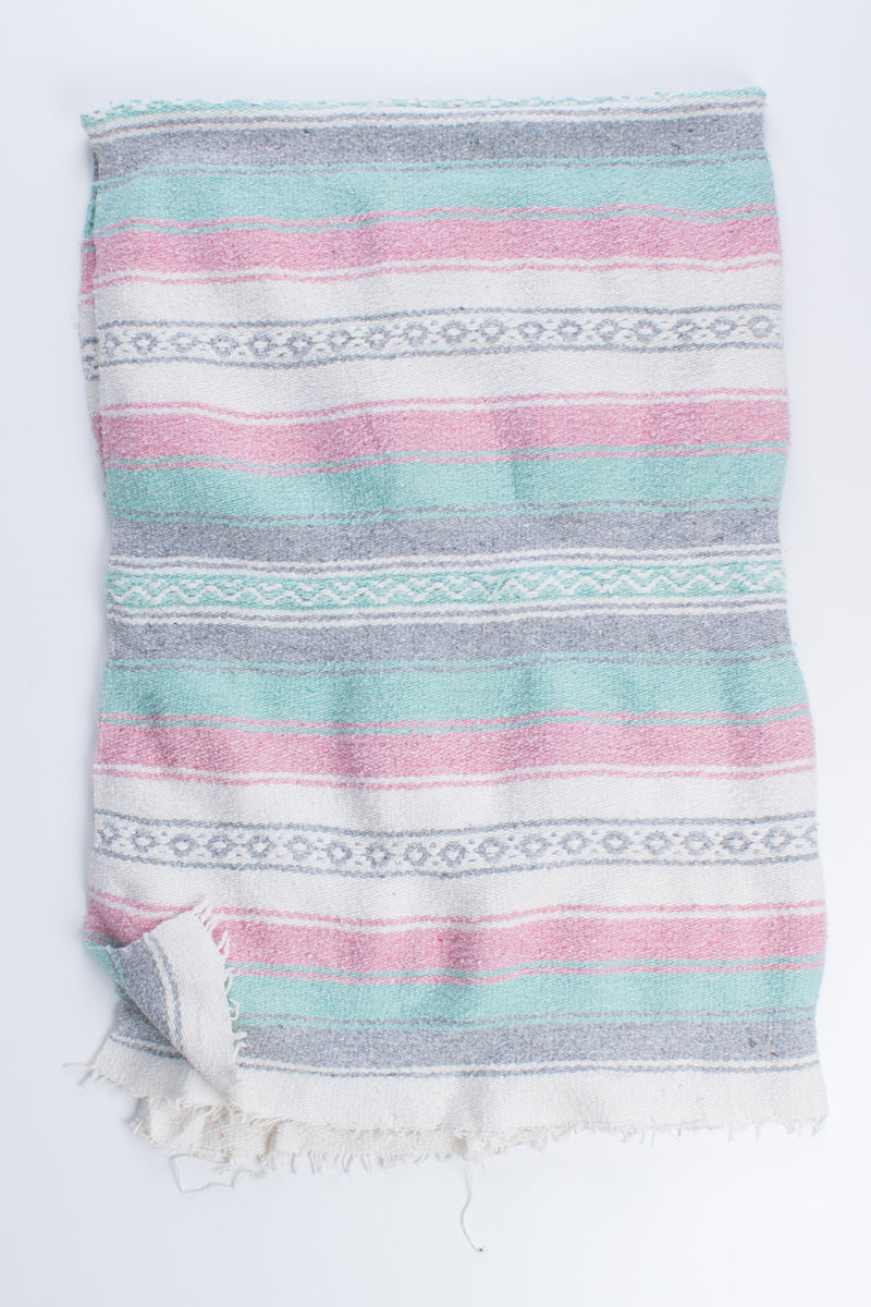 Pastel Woven Baja Blanket – Ragstock