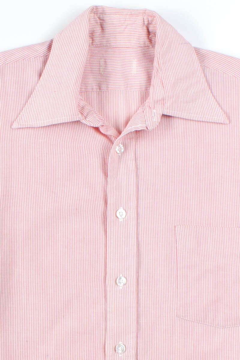 Pink Striped Button Up Shirt 2 – Ragstock
