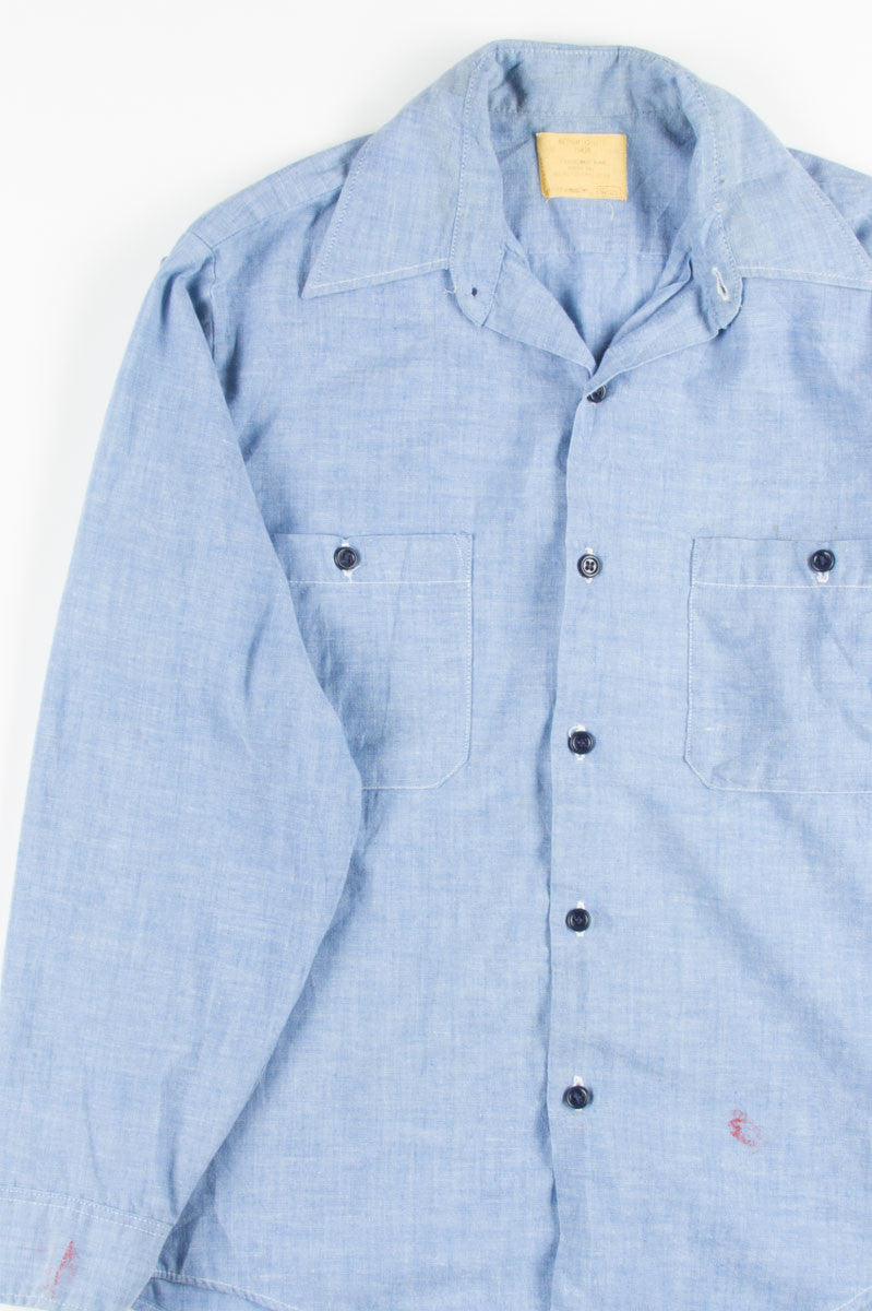 Vintage Chambray Button Up Shirt – Ragstock