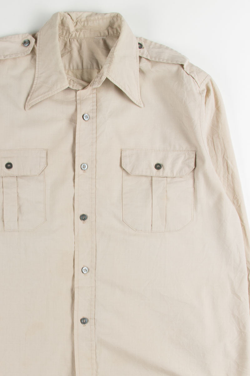 Tan Button Up Shirt 4 – Ragstock
