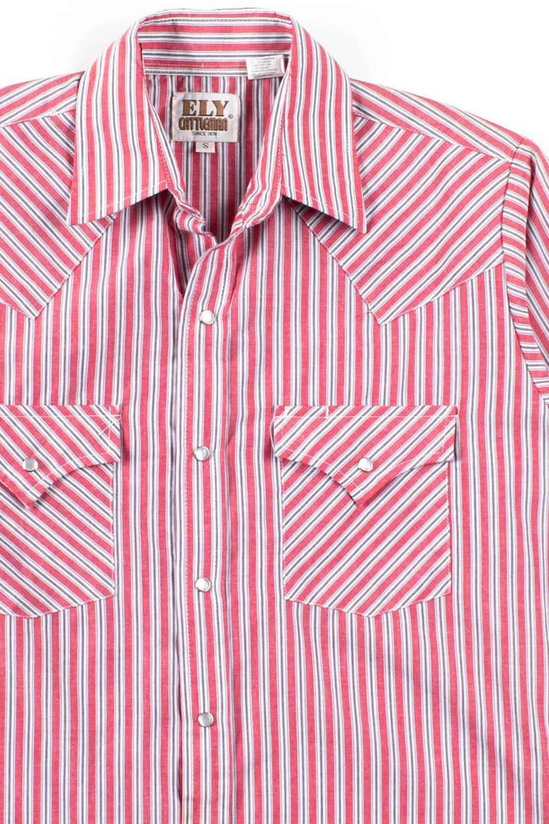 Red Striped Button Up Shirt 1 – Ragstock