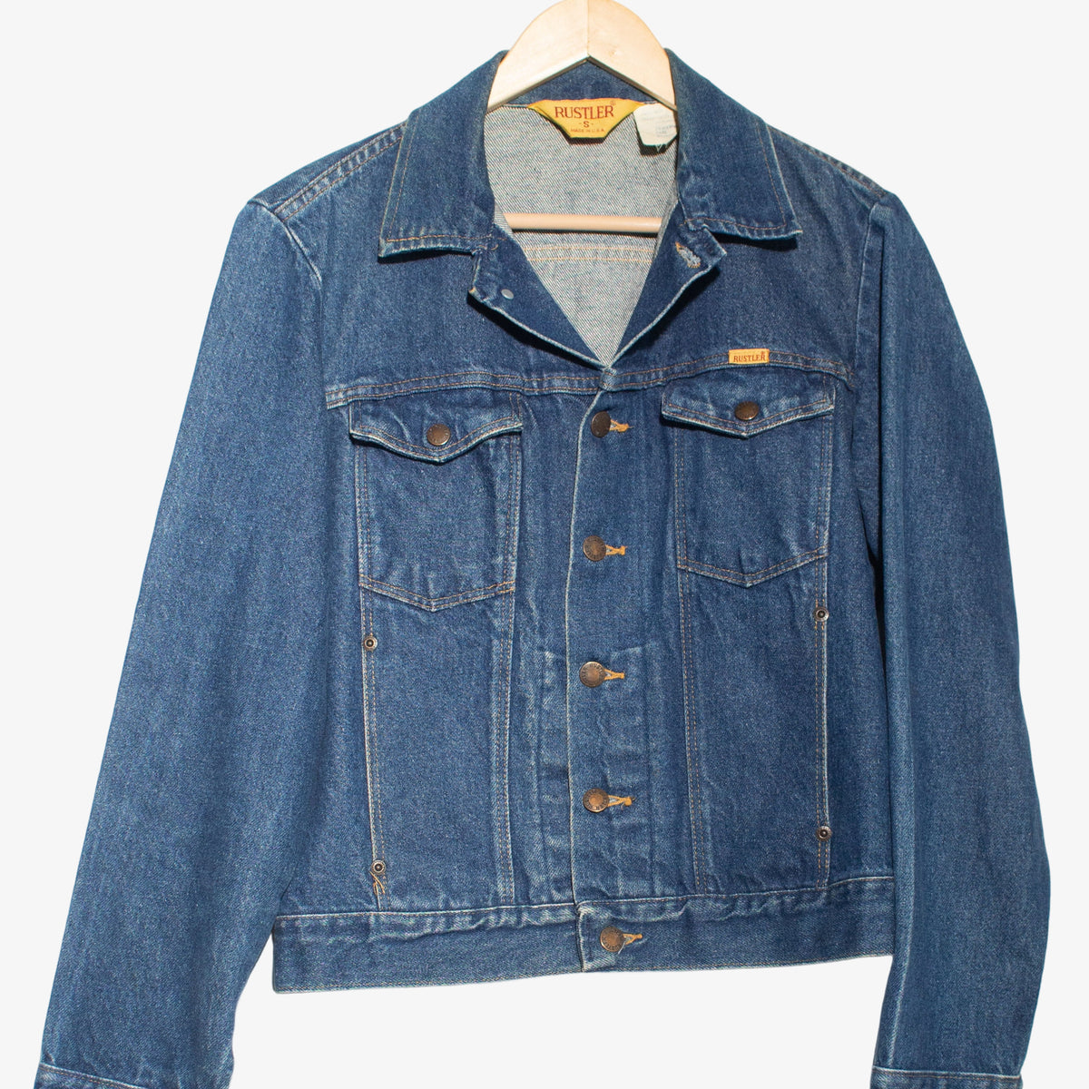 Vintage Rustler Denim Jacket (1990s) – Ragstock