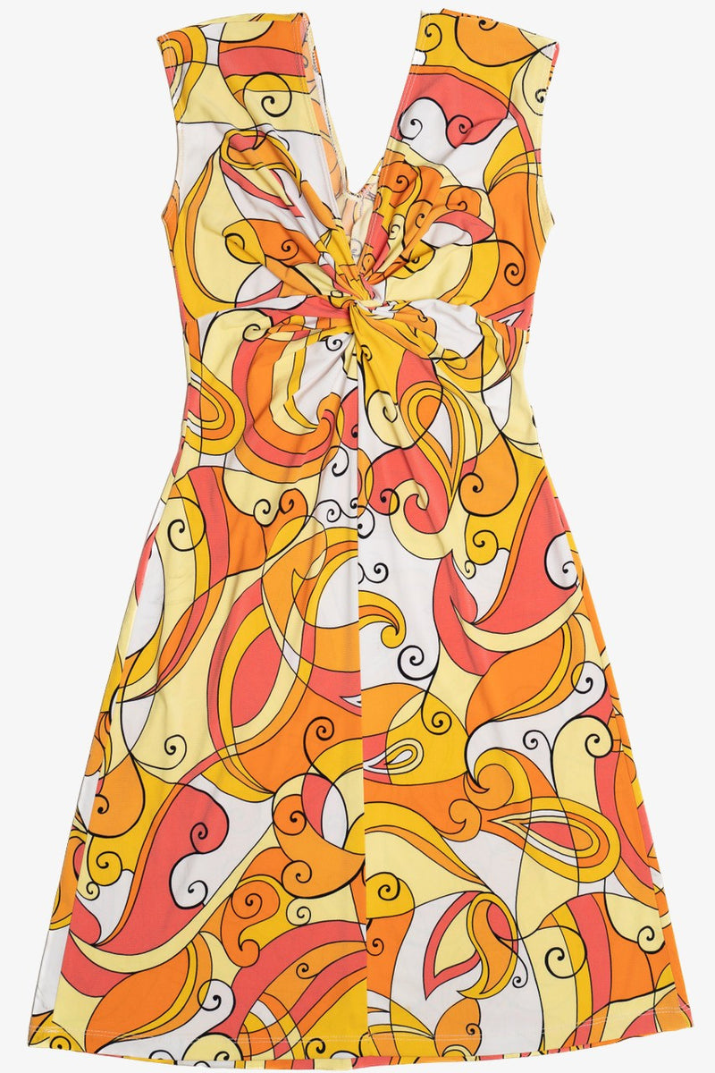 Vintage Groovy Bright Spiral Dress – Ragstock