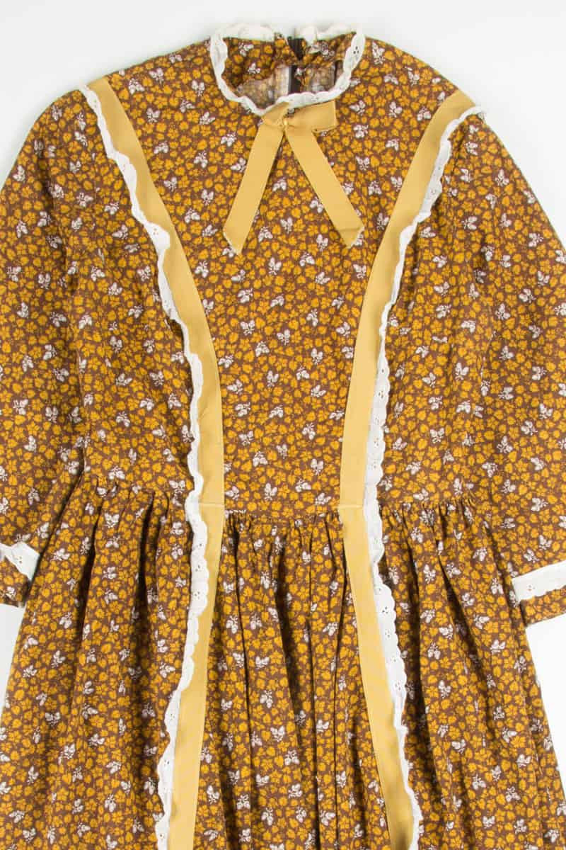 Vintage Peasant Acorn Pattern Dress – Ragstock