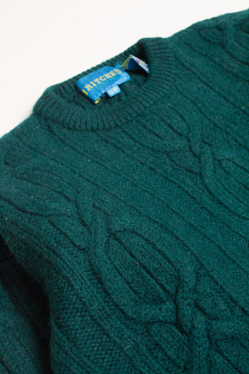 Emerald Britches Fisherman Sweater 835 – Ragstock