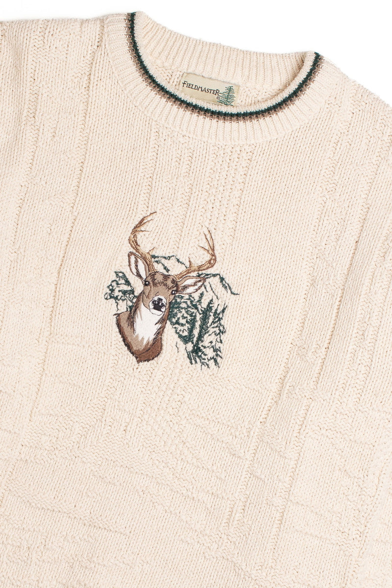 FieldMaster Deer Fisherman Sweater – Ragstock
