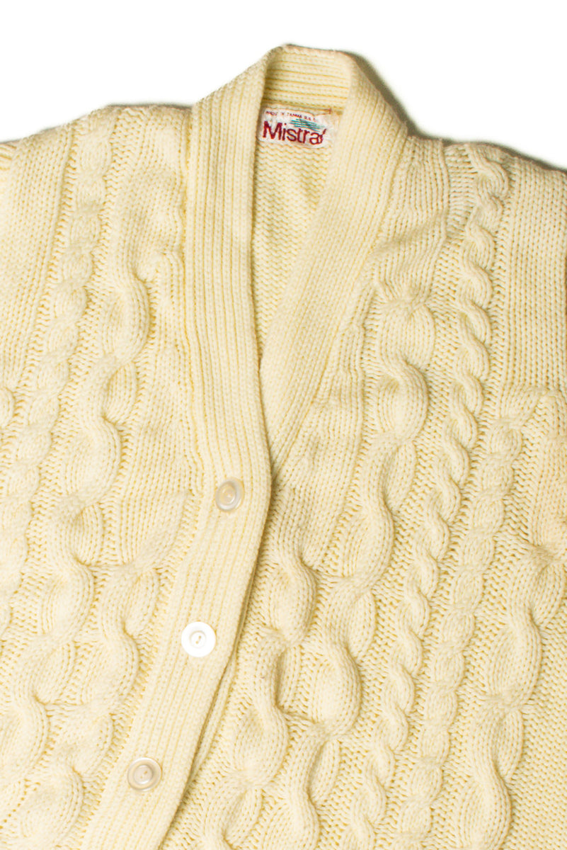 Mistral Cable Stitch Vintage Fisherman Sweater – Ragstock