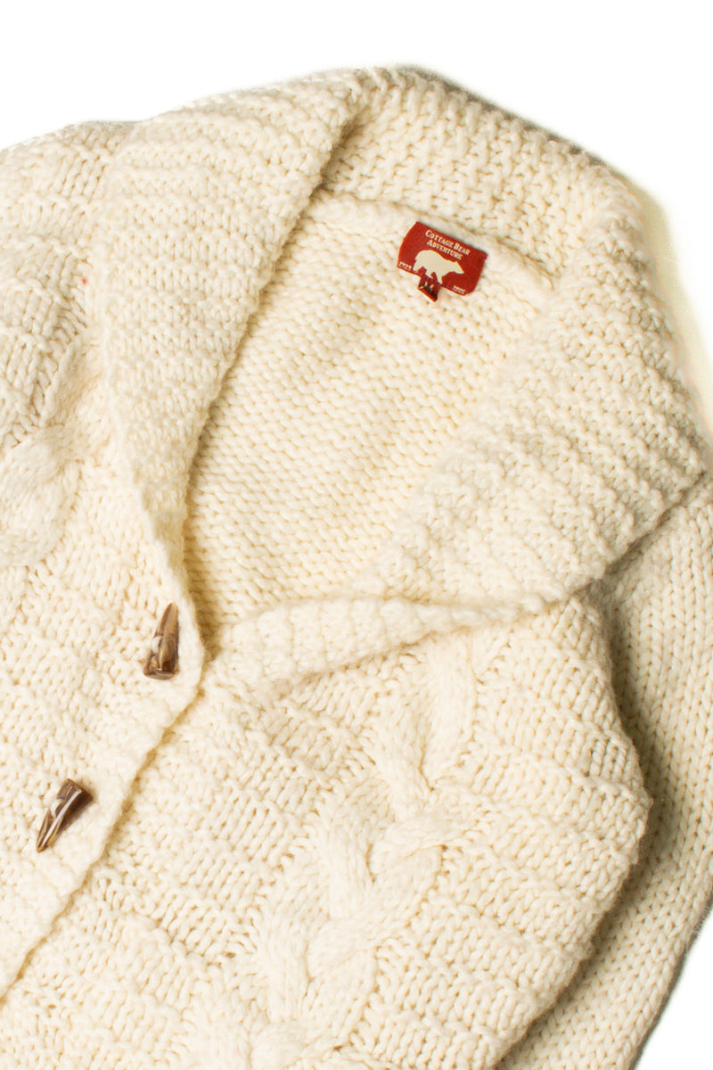 Cottage Bear Adventure Cable Stitch Vintage Fisherman Sweater – Ragstock
