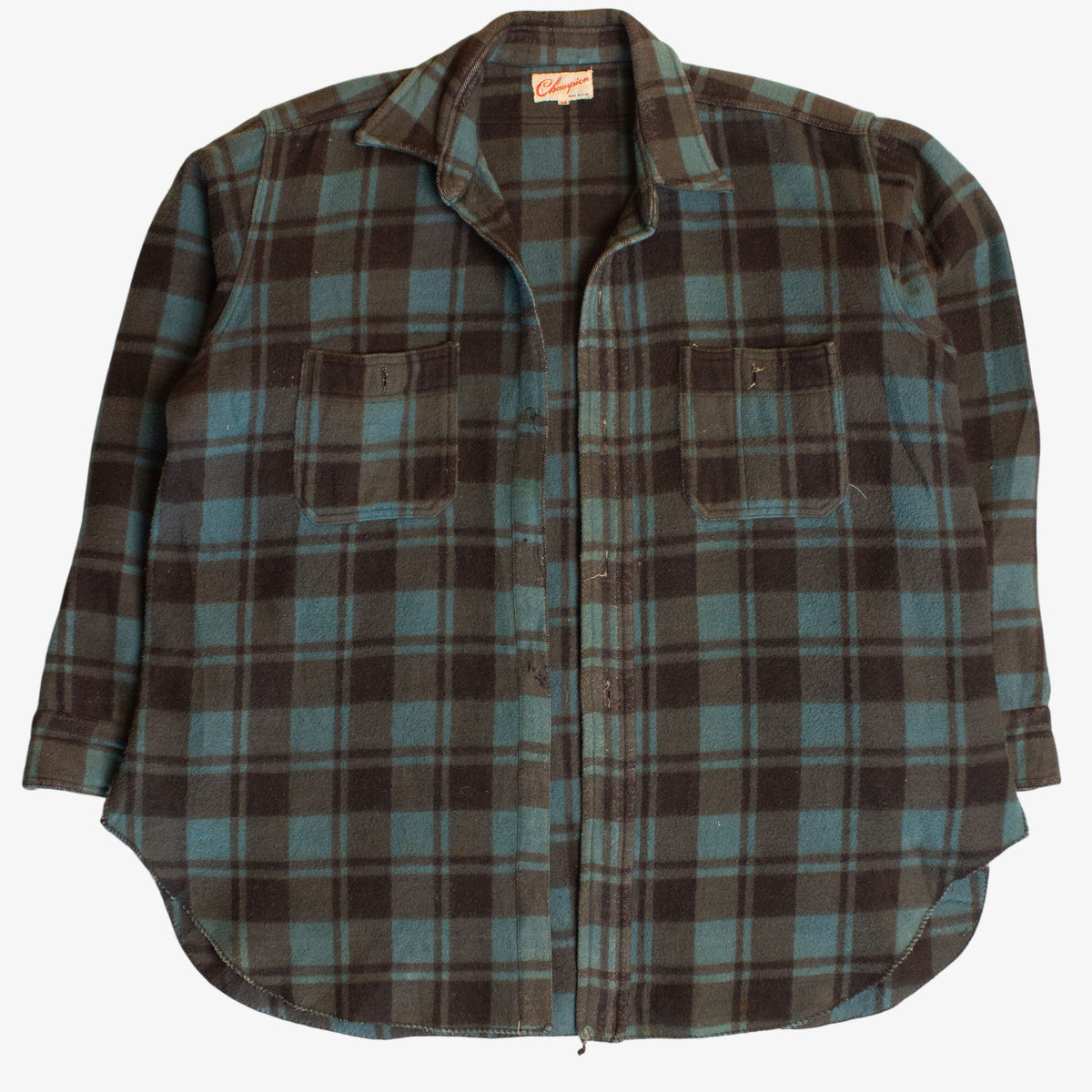 Vintage Champion Buttonless Flannel Shirt (1970s) – Ragstock
