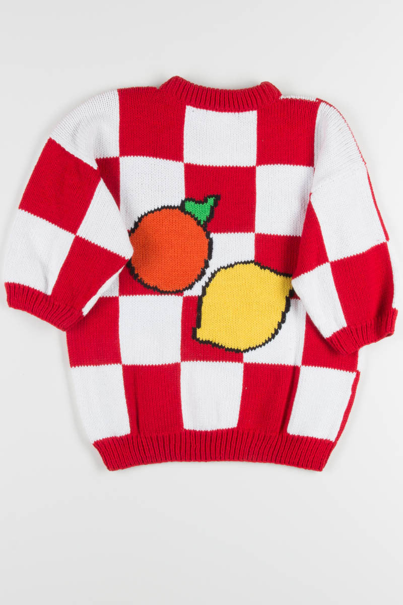 Vintage Picnic Fruit Sweater – Ragstock