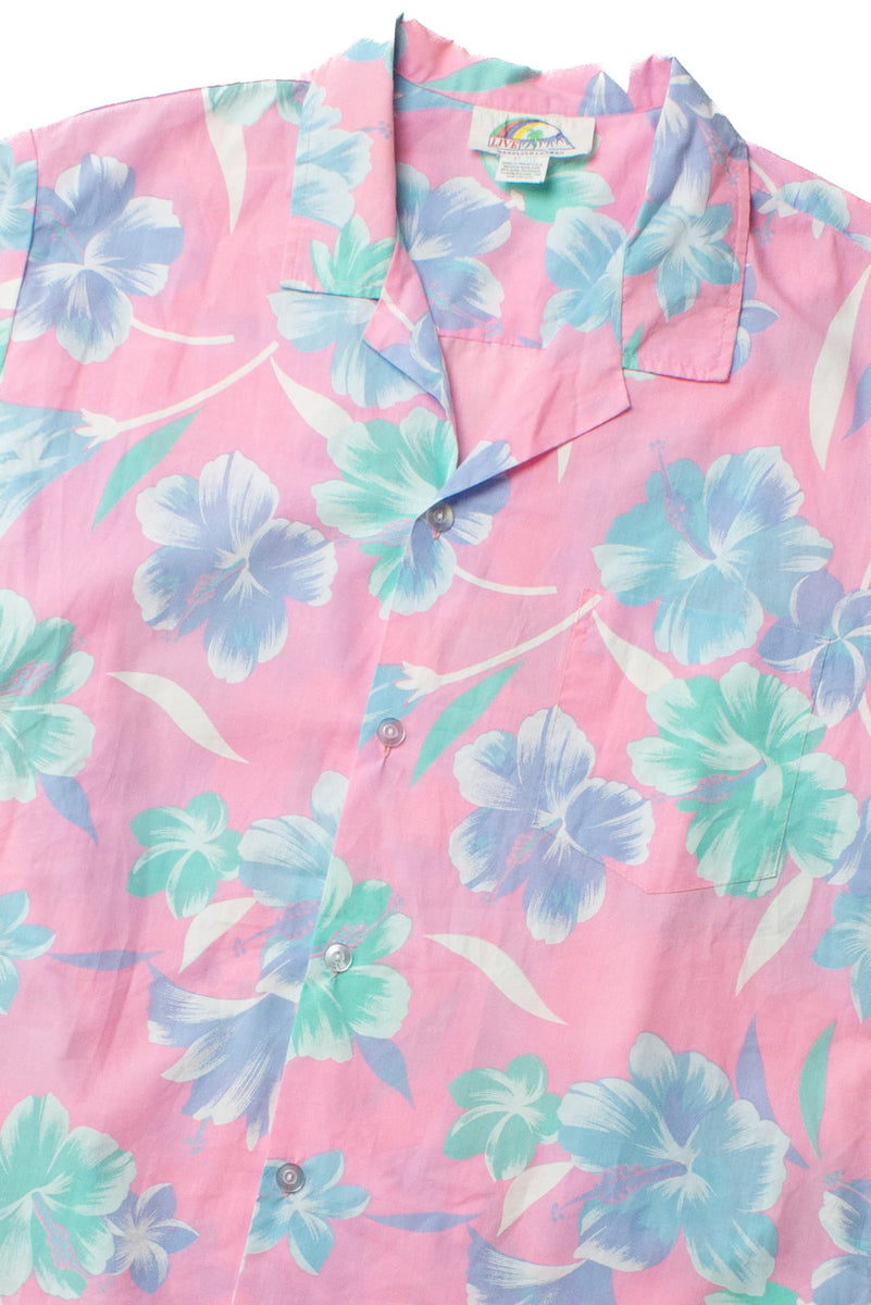 Vintage LIVE Honolulu Hawaiian Shirt (1980s) – Ragstock