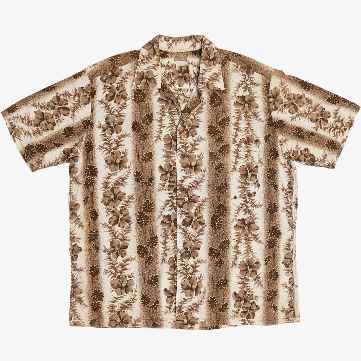 Rare Vintage Hawaiian Shirt With Loop Collar McInerny's Honolulu 40/50 ...