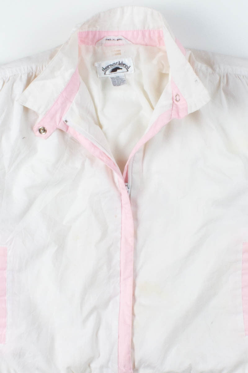 White & Pink Spring Jacket – Ragstock