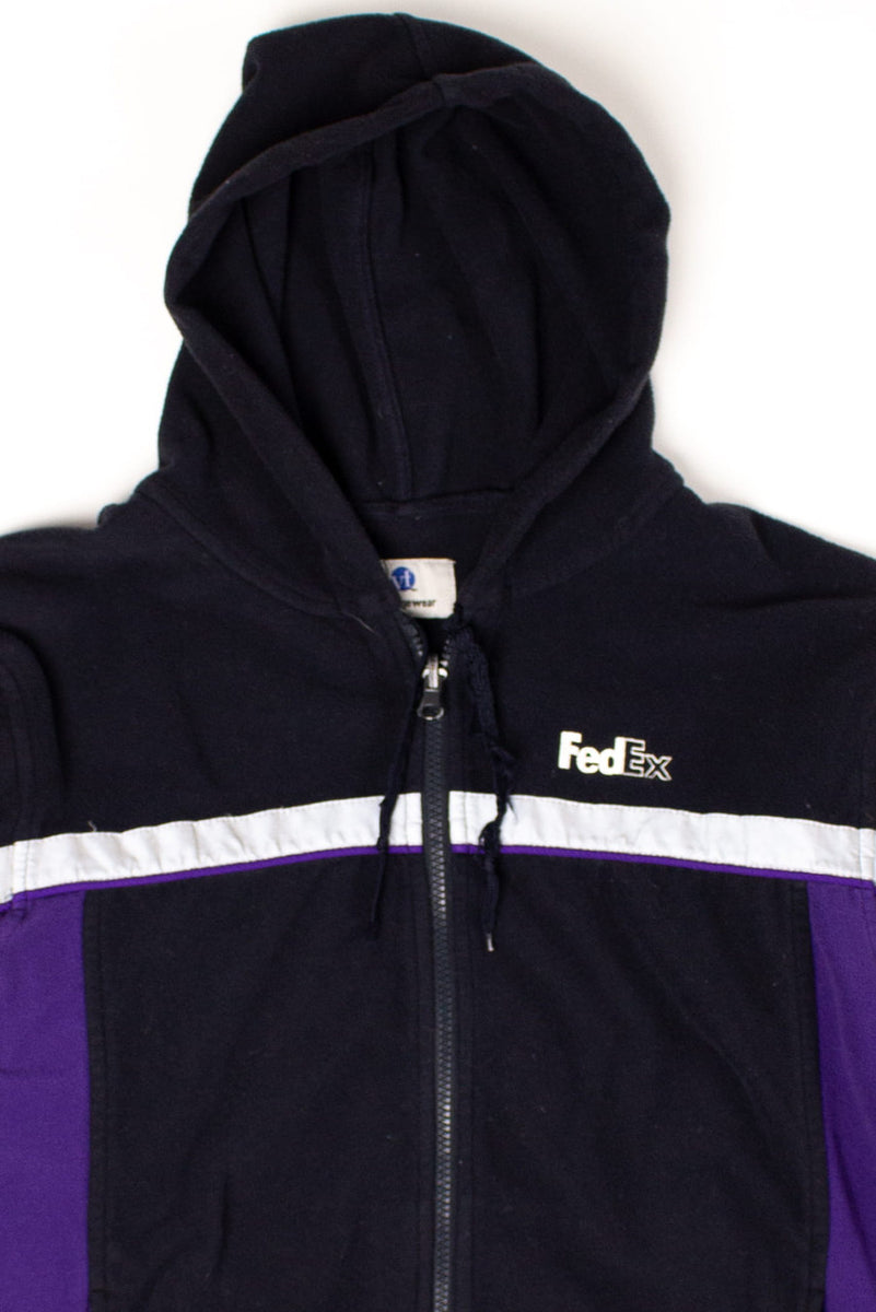 Hooded Fleece FedEx Driver's Jacket (2010s) – Ragstock