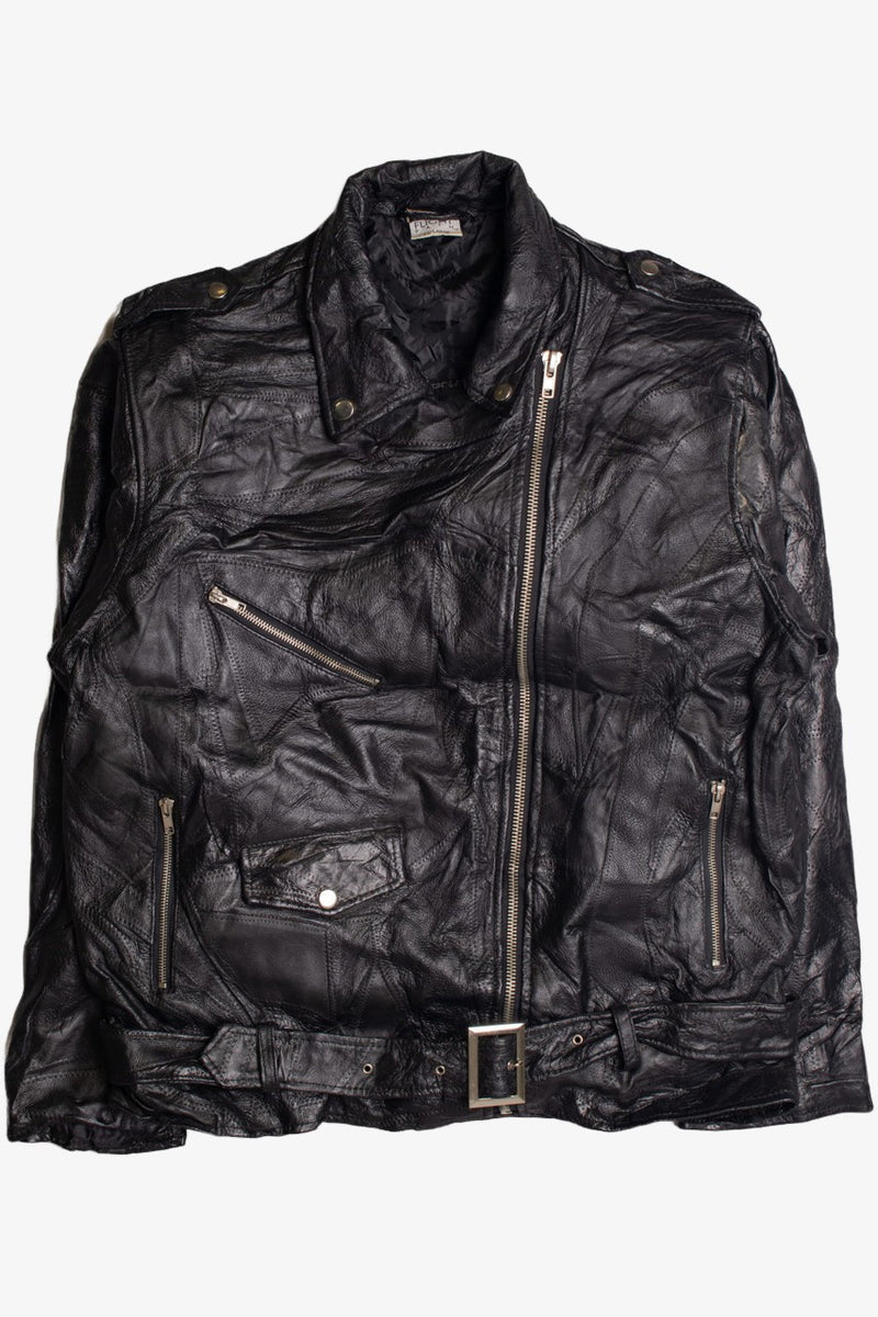 Flight Path Patchwork Motorcycle Jacket 365 – Ragstock