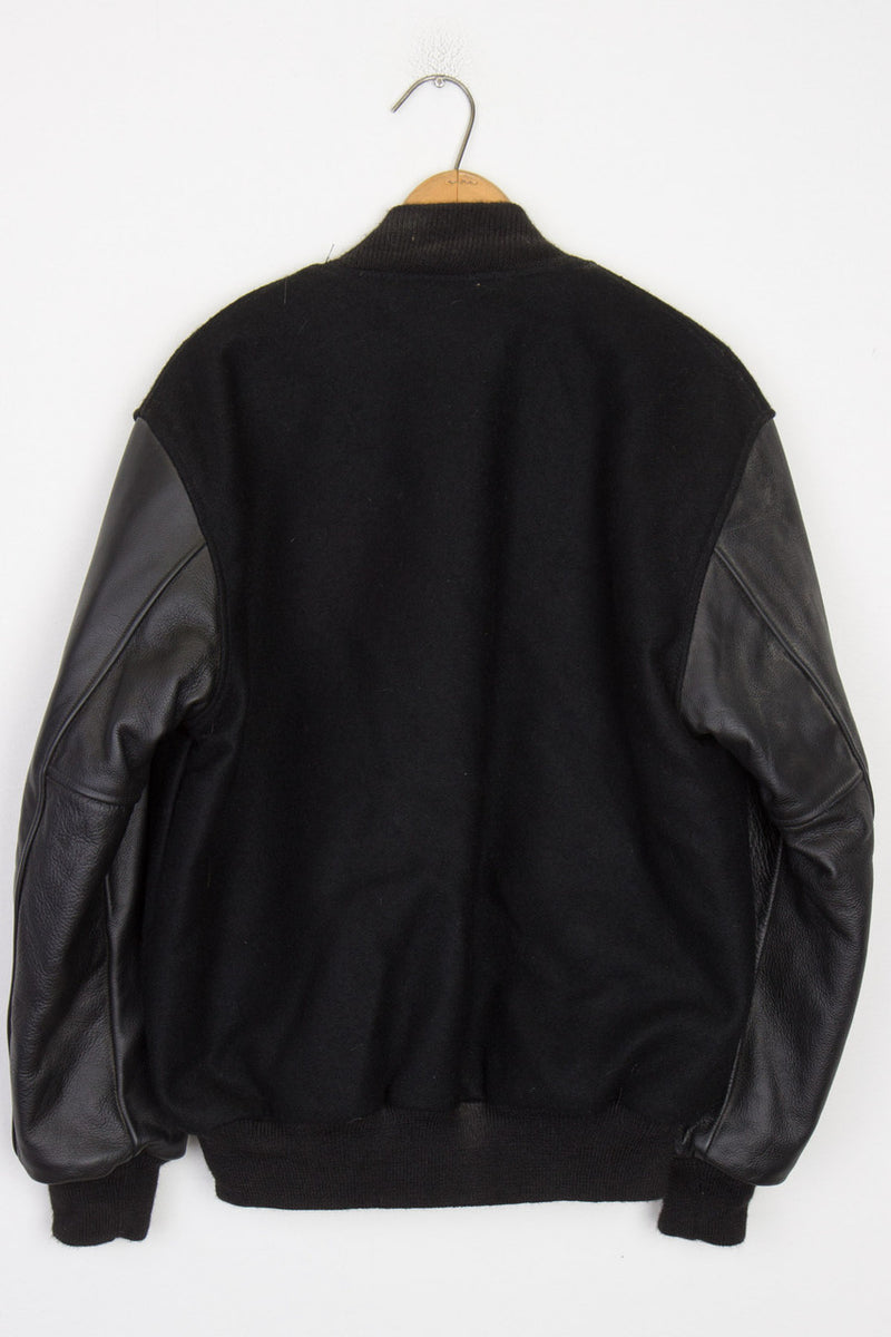 Varsity Jacket (Black) – Ragstock
