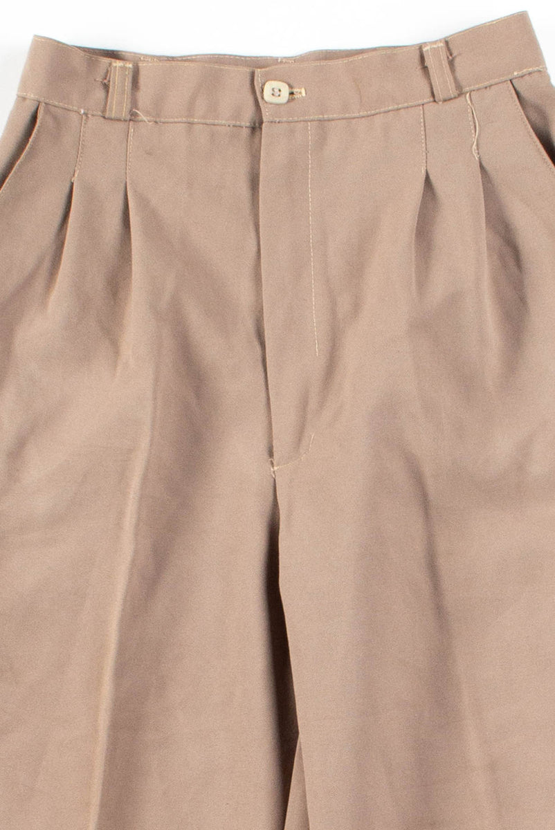 Tan Vintage Pleated Pants – Ragstock