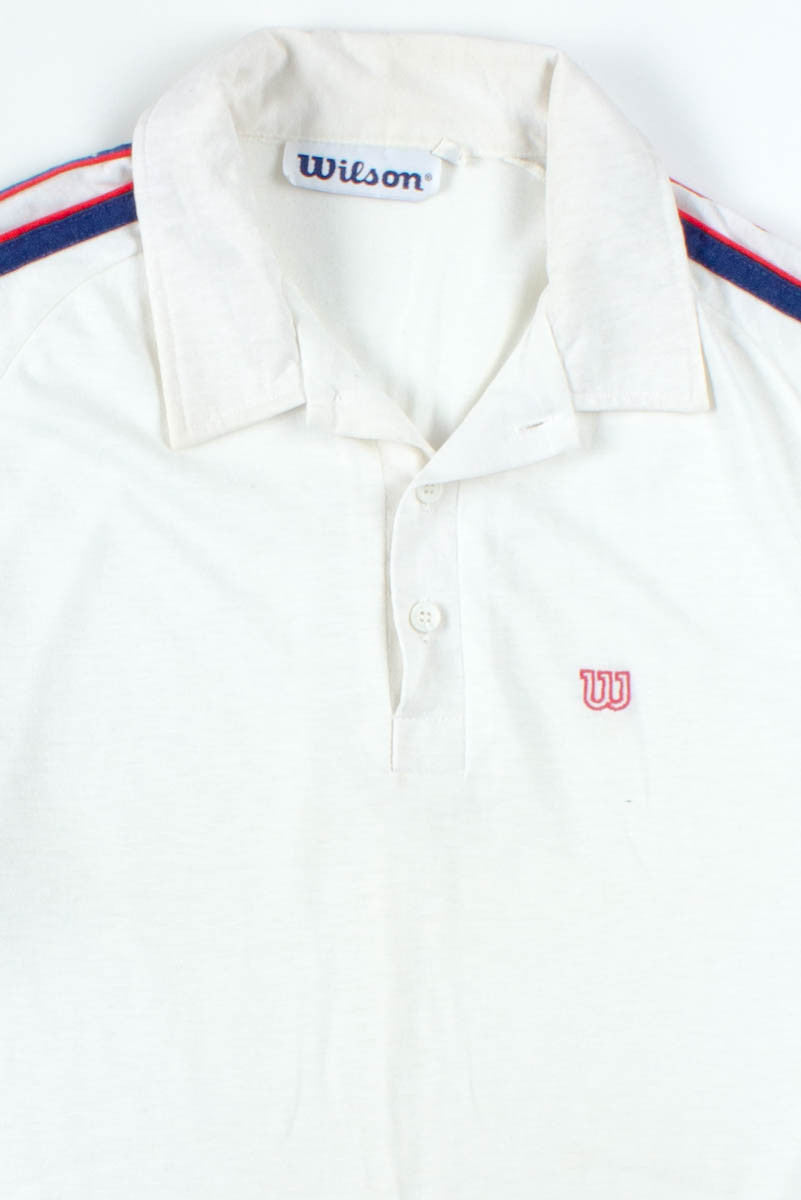 Shoulder Striped Wilson Polo Shirt – Ragstock