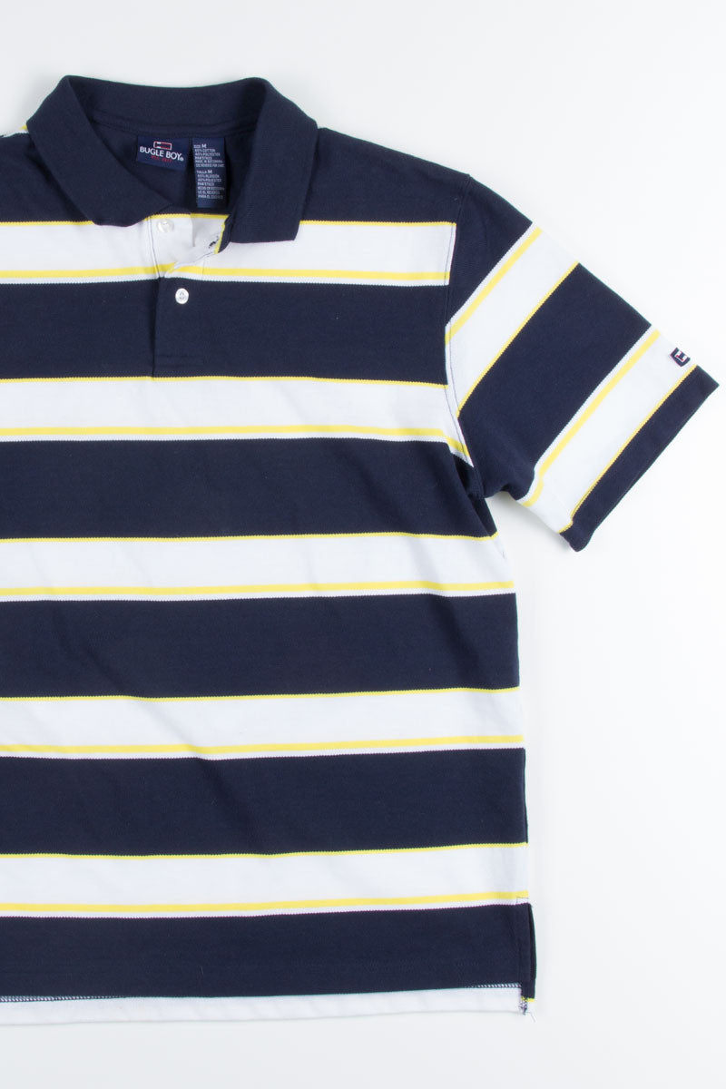 Striped Bugle Boy Polo Shirt – Ragstock