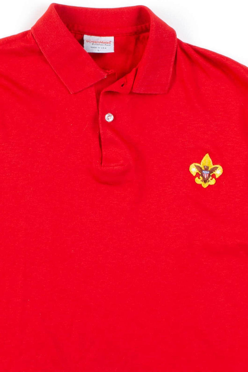 Red Boy Scouts Polo Shirt – Ragstock