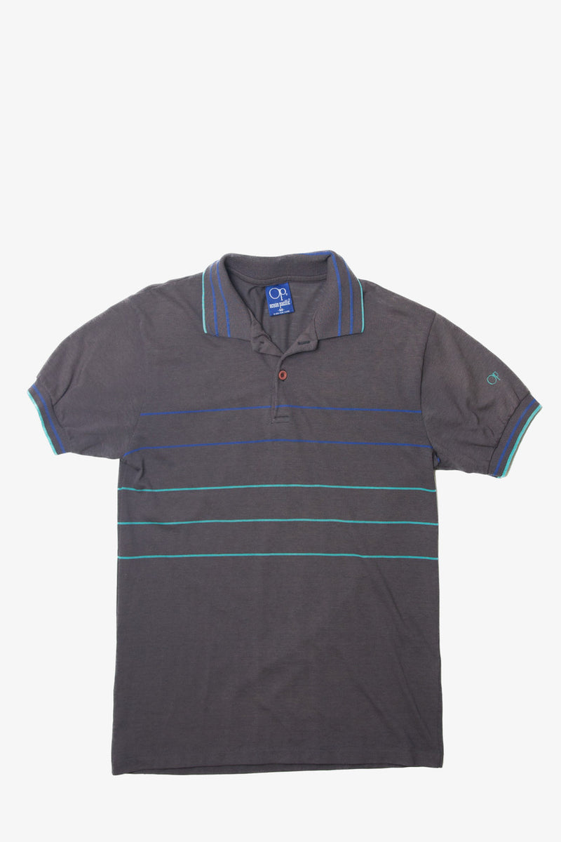 Vintage Striped Ocean Pacific Polo Shirt – Ragstock