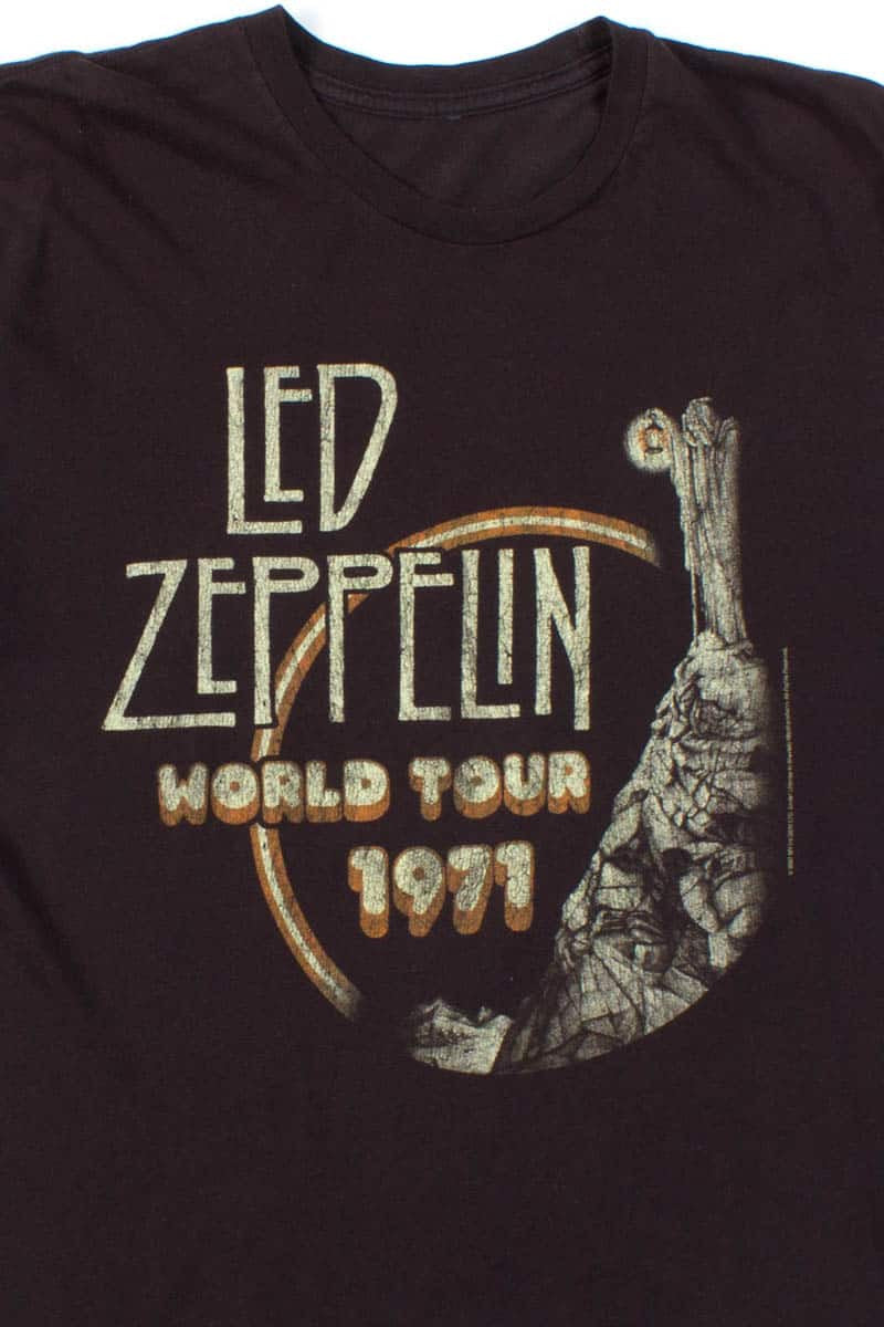 Led Zeppelin World Tour 1971 T-Shirt – Ragstock