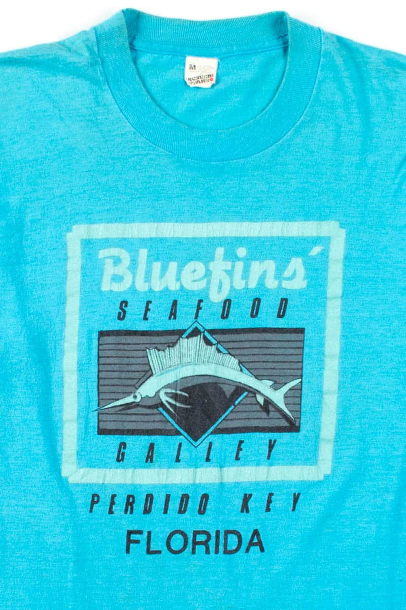 Bluefins' Seafood Galley Vintage T-Shirt – Ragstock