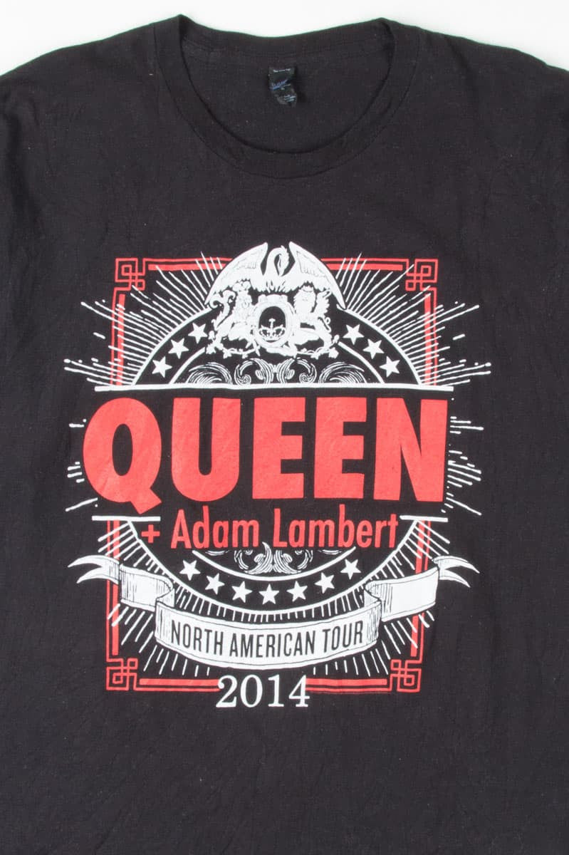 Queen + Adam Lambert 2014 North American Tour Tee – Ragstock