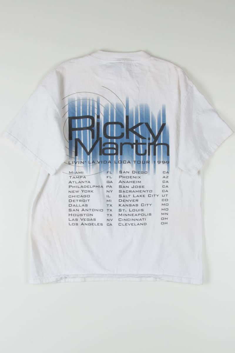 Ricky Martin 1999 Tour T-Shirt – Ragstock