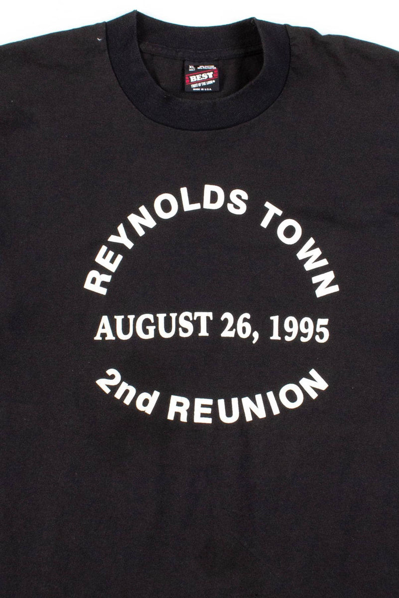 Reynolds Town 2nd Reunion T-Shirt (1995, Single Stitch) – Ragstock