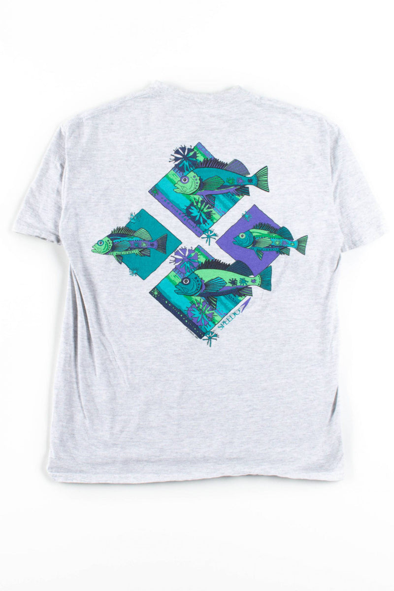 Speedo Fish T-Shirt (Single Stitch) – Ragstock