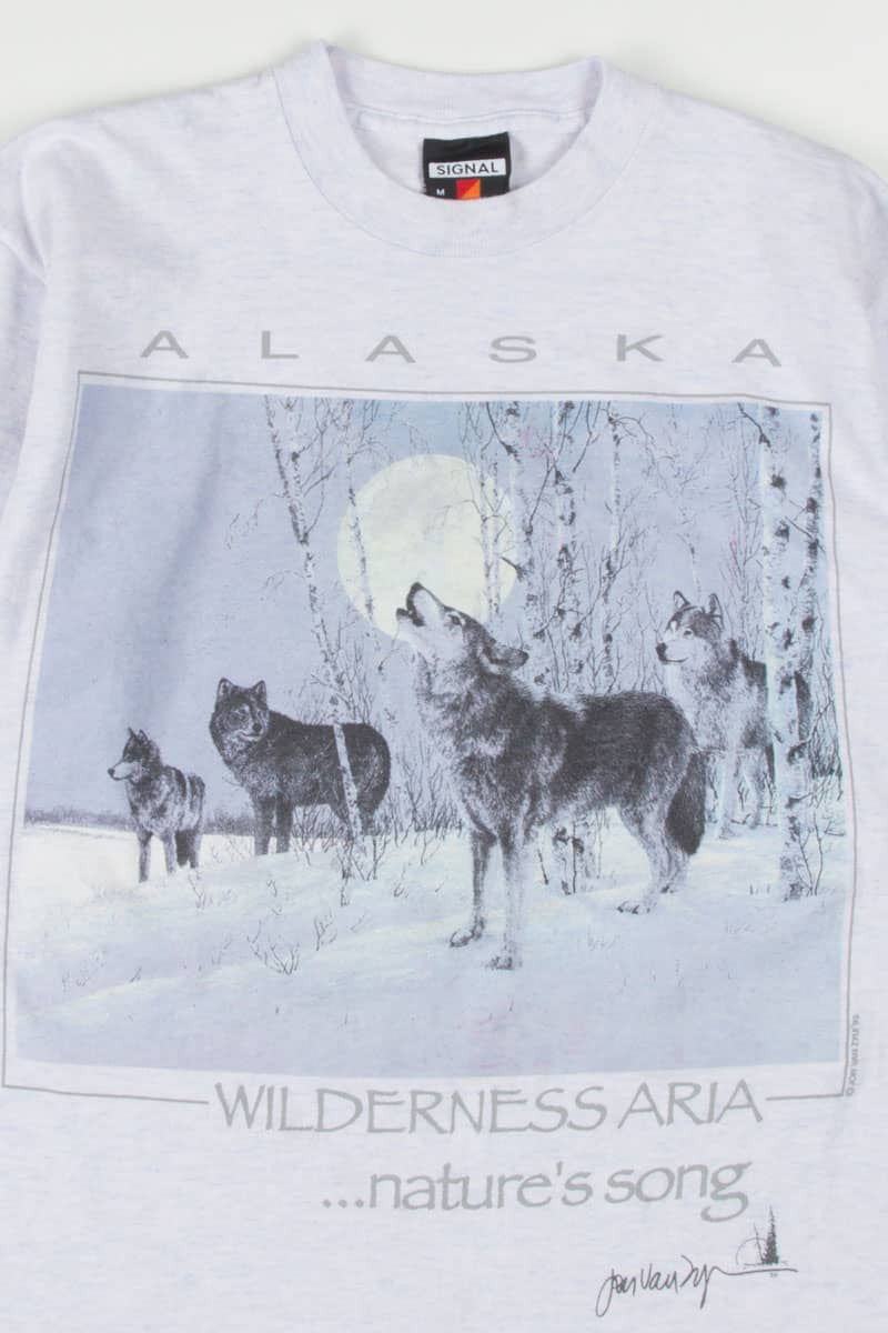 Alaska Wilderness Aria Souvenir T-Shirt – Ragstock